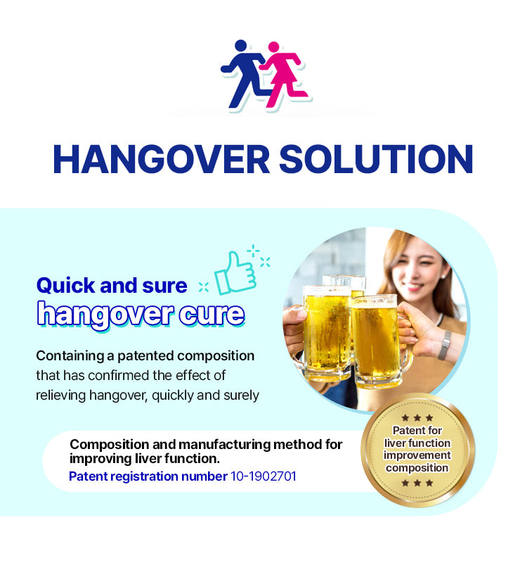 HANGOVER SOLUTION 20g 0.70oz (1Box 10pcs) | Stick Jelly Easy to carry